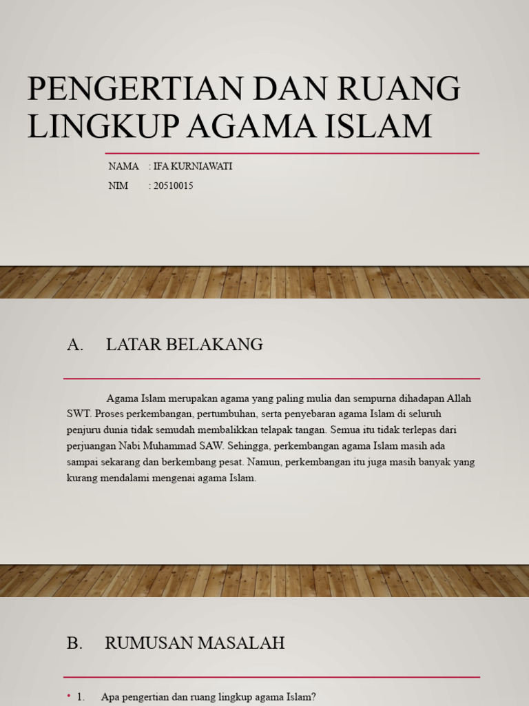 Memahami Agama Islam | PDF | Filsafat | Kajian Bahasa Asing