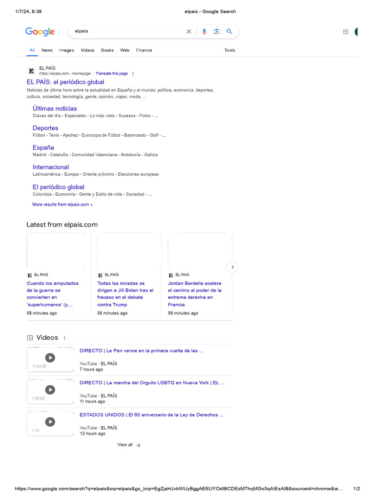 Elpais - Google Search | PDF