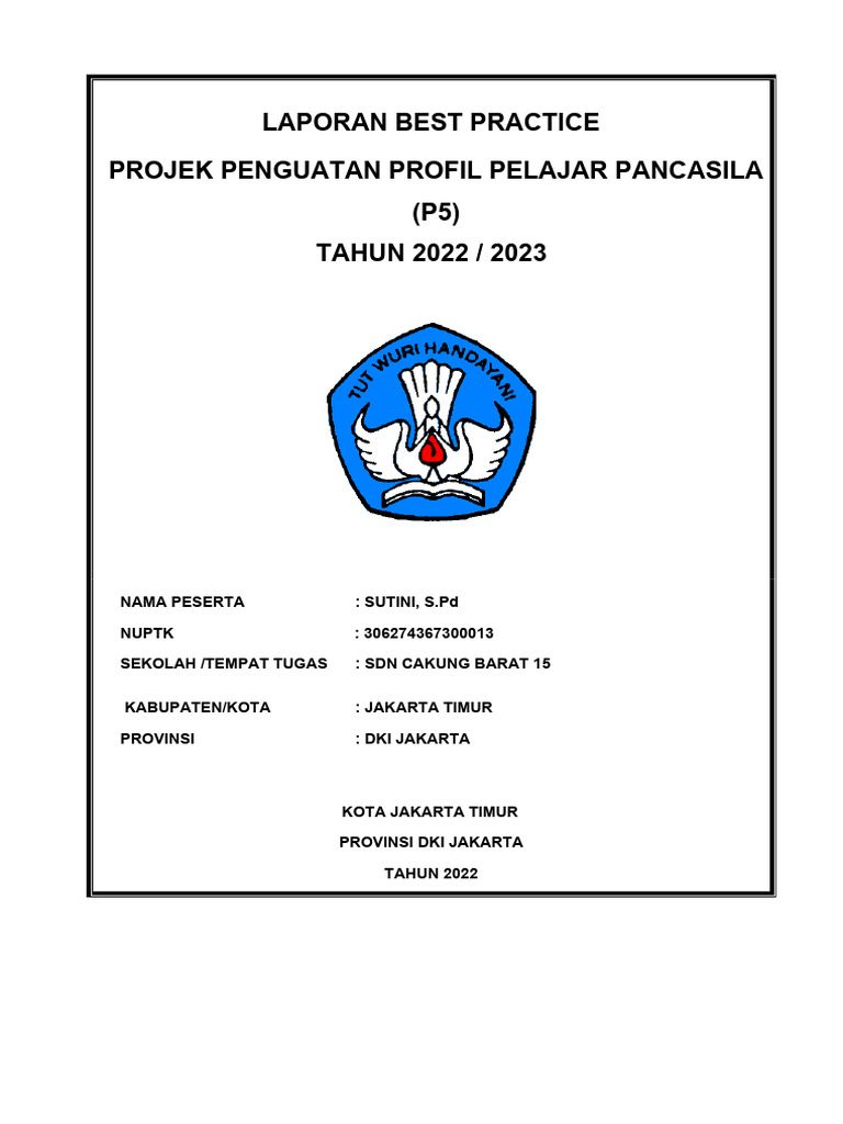Contoh Best Practice KEPALA SEKOLAH | PDF