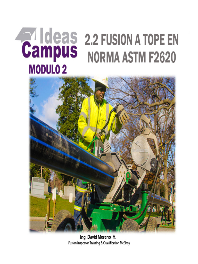 Guía de Termofusión ASTM F2620 | PDF | Física Aplicada e ...