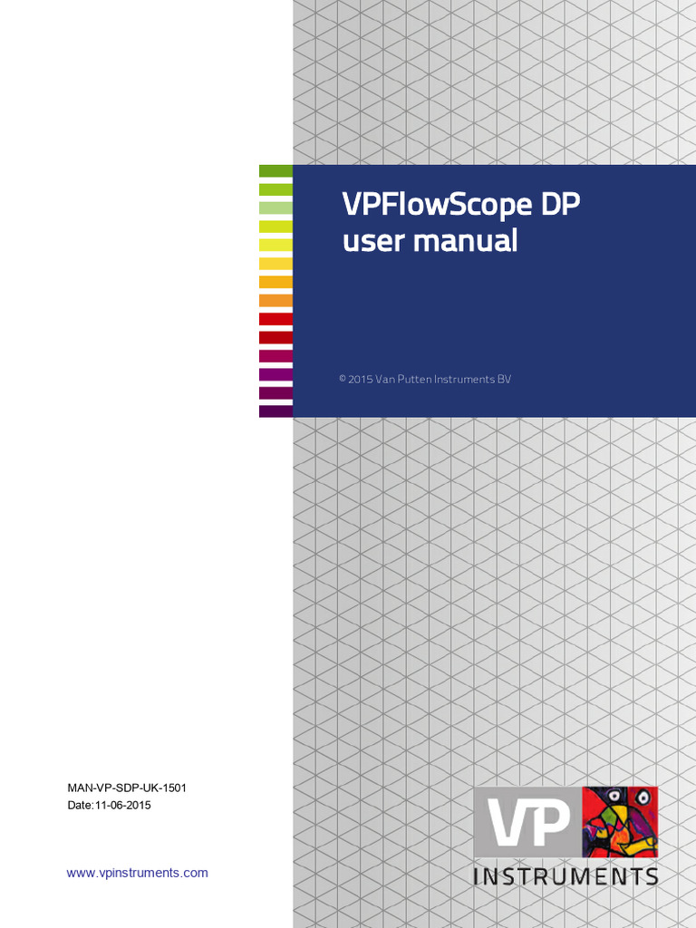 VP Flow Scope Probe DP Manual EN | PDF | Pressure Measurement | Valve VP Flow Scope Probe DP Manual EN | PDF | Pressure Measurement | Valve