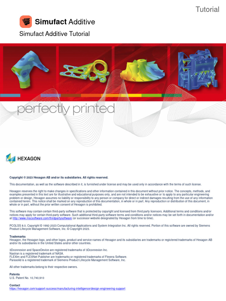 Simufact Additive 2023.4 Introducing Simufact Additive | PDF | 3 D Printing