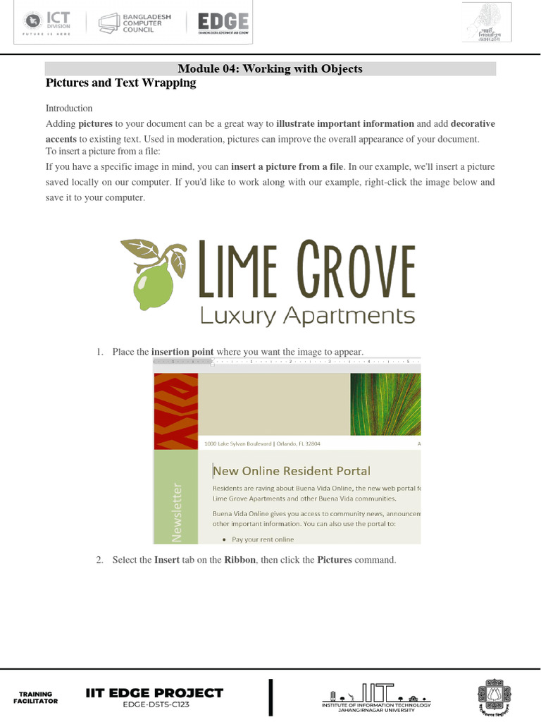 Working With Objects | PDF | Microsoft Excel | Spreadsheet