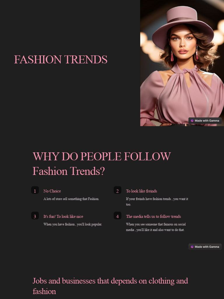 Fashion Trends | PDF
