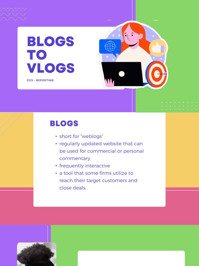 CCS - Blogs, Vlogs | PDF | Blog | You Tube