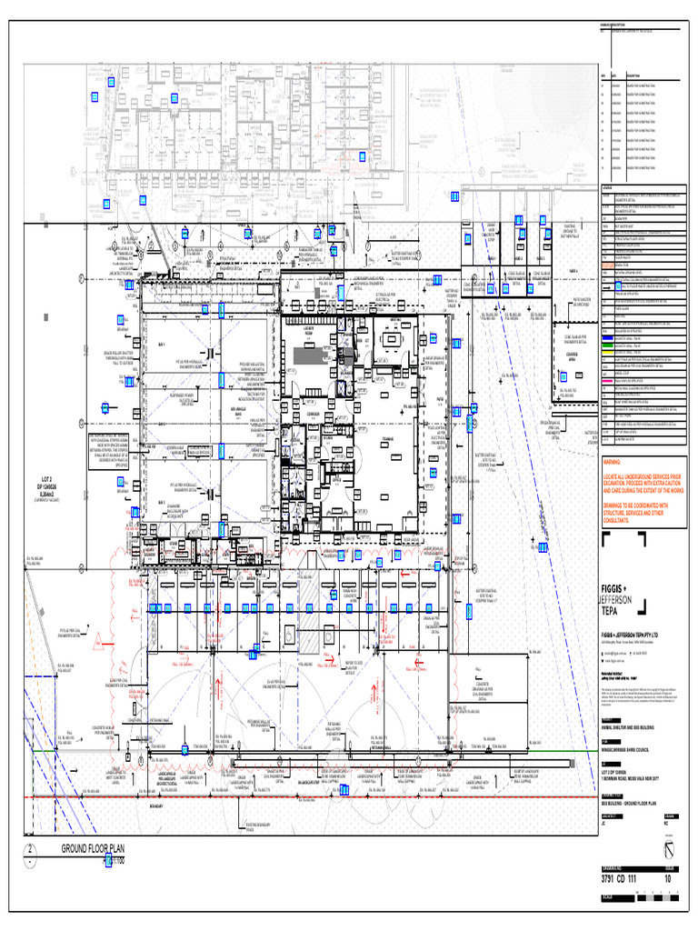 111 - Ses Building - Ground Floor Plan Rev.10 Markup | PDF
