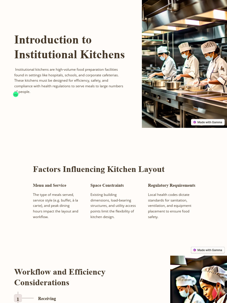 Introduction To Institutional Kitchens | PDF | Ventilation ...