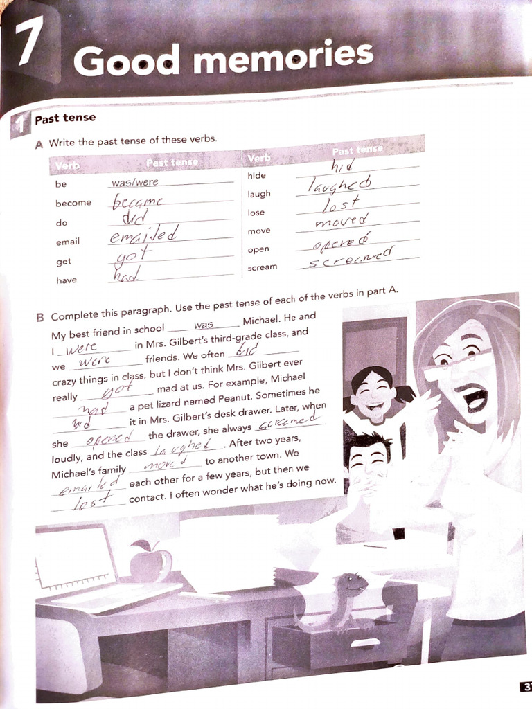 Workbook 7 | PDF | Language Mechanics | Grammar