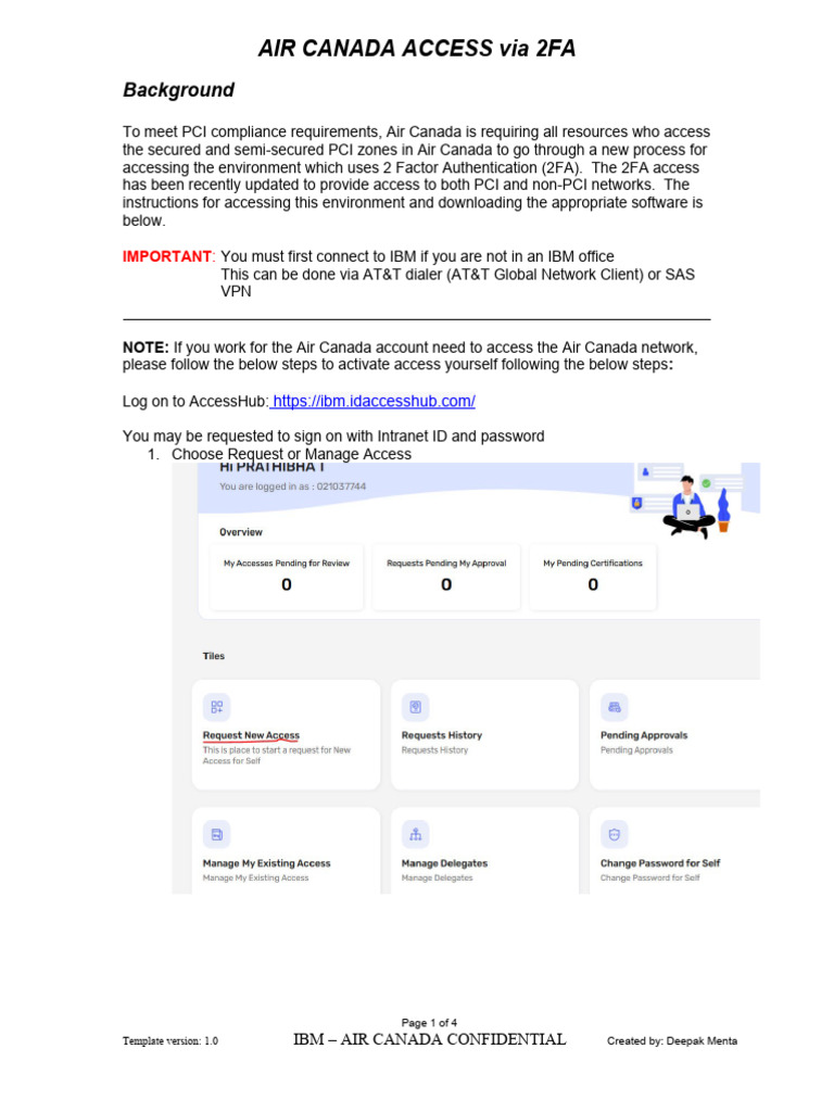 Configuration and Connection Instructions To 2FA For New Users - v1.3 | PDF