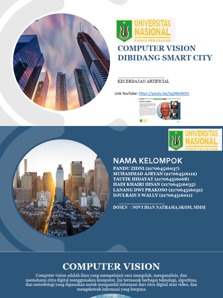 Computer Vision untuk Smart City | PDF
