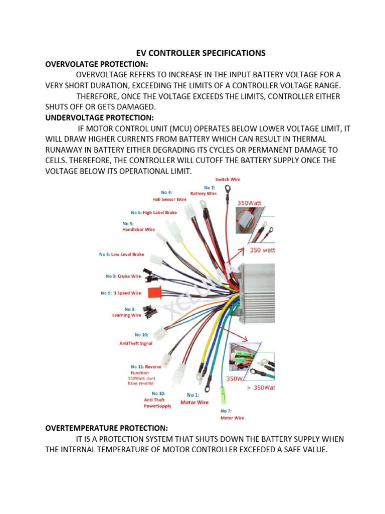 Ev Controller Specifications | PDF | Electric Power | Electrical Equipment