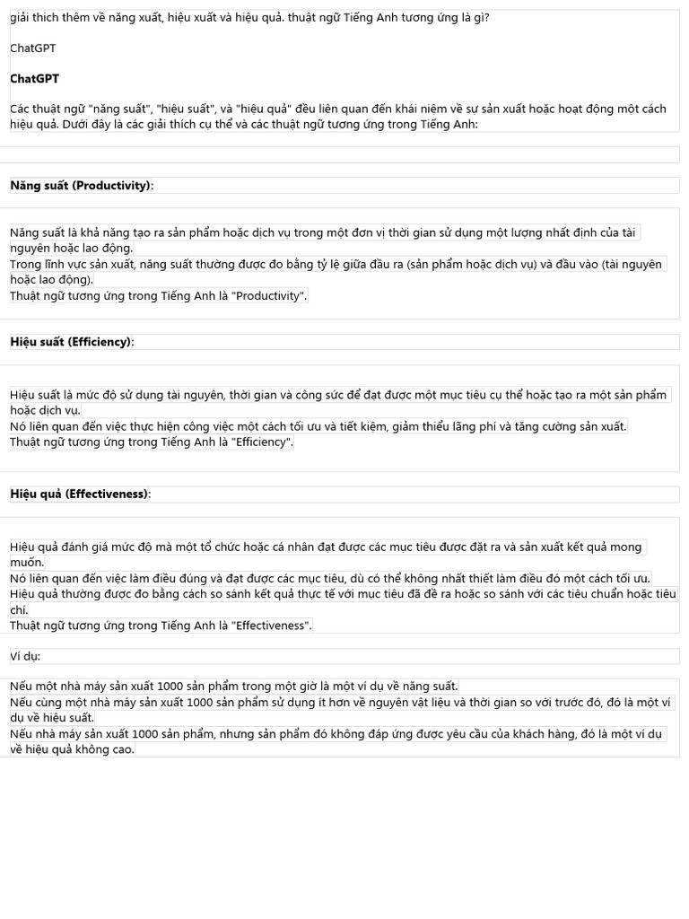 Chat GPT Nang Xuat Hieu Xuat Va Hieu Qua | PDF