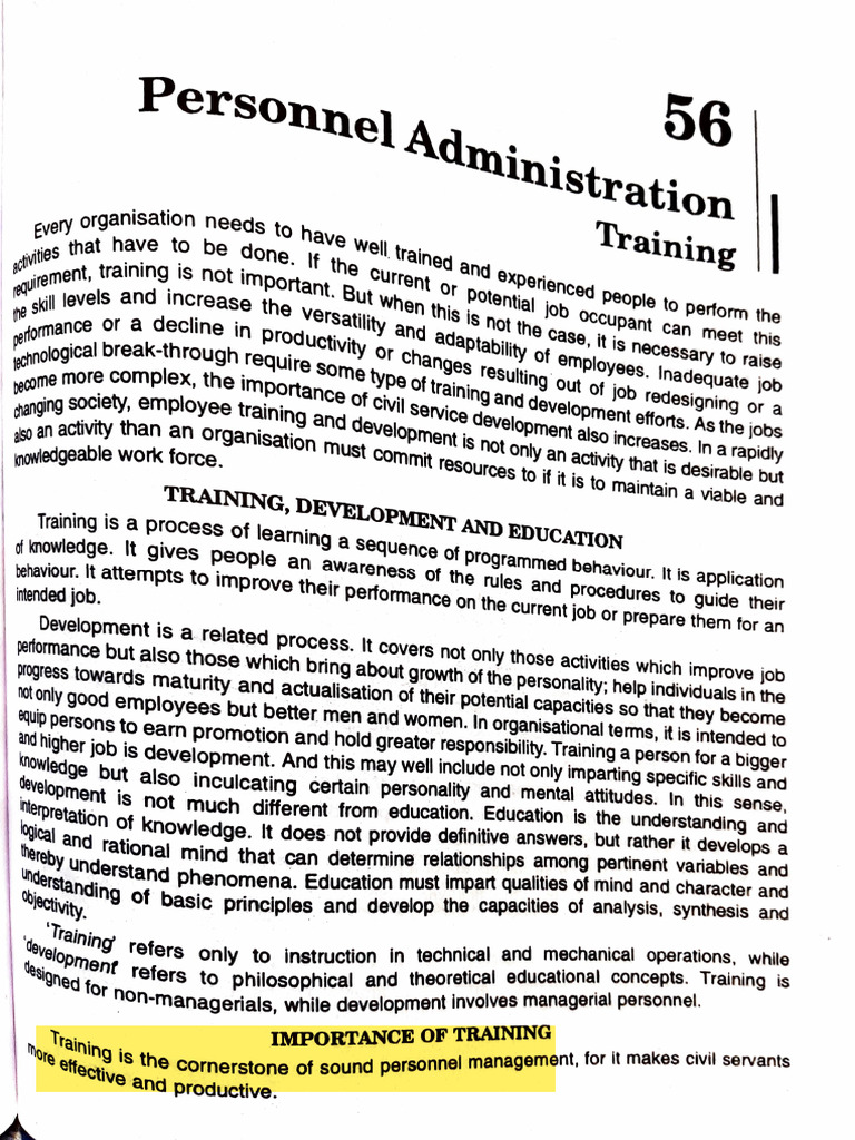 Civil Services Training | PDF | Apprenticeship | Mind