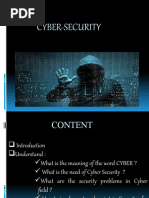 Cyber Security Overview for Students | PDF