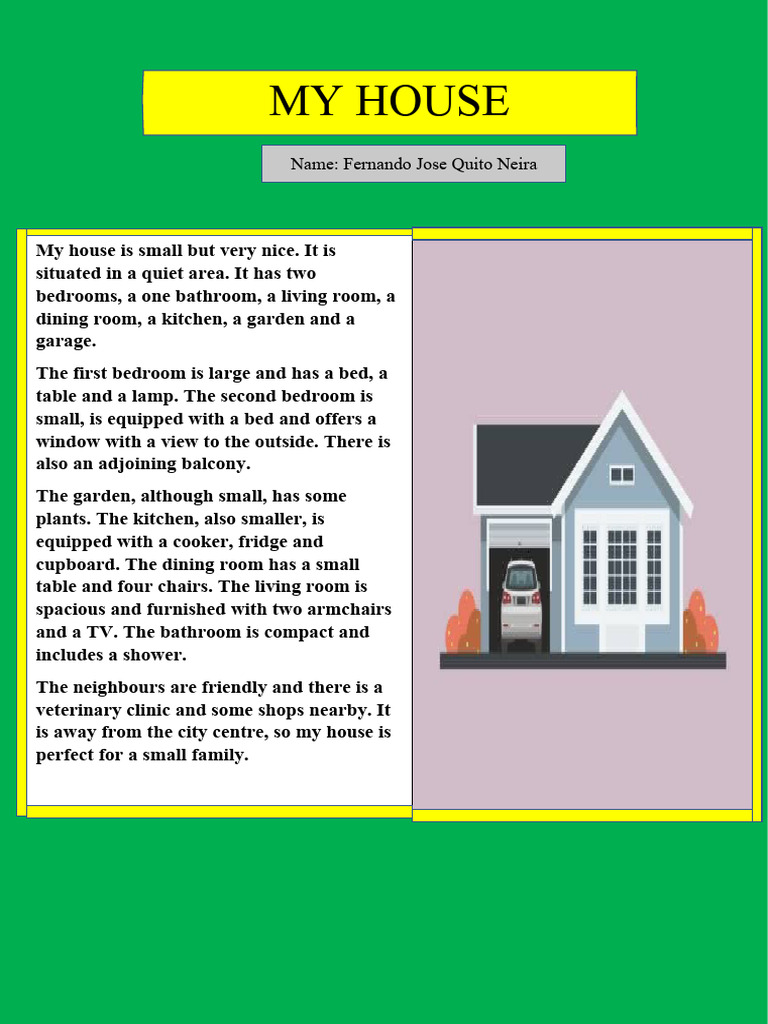 My Cozy Family Home Overview | PDF