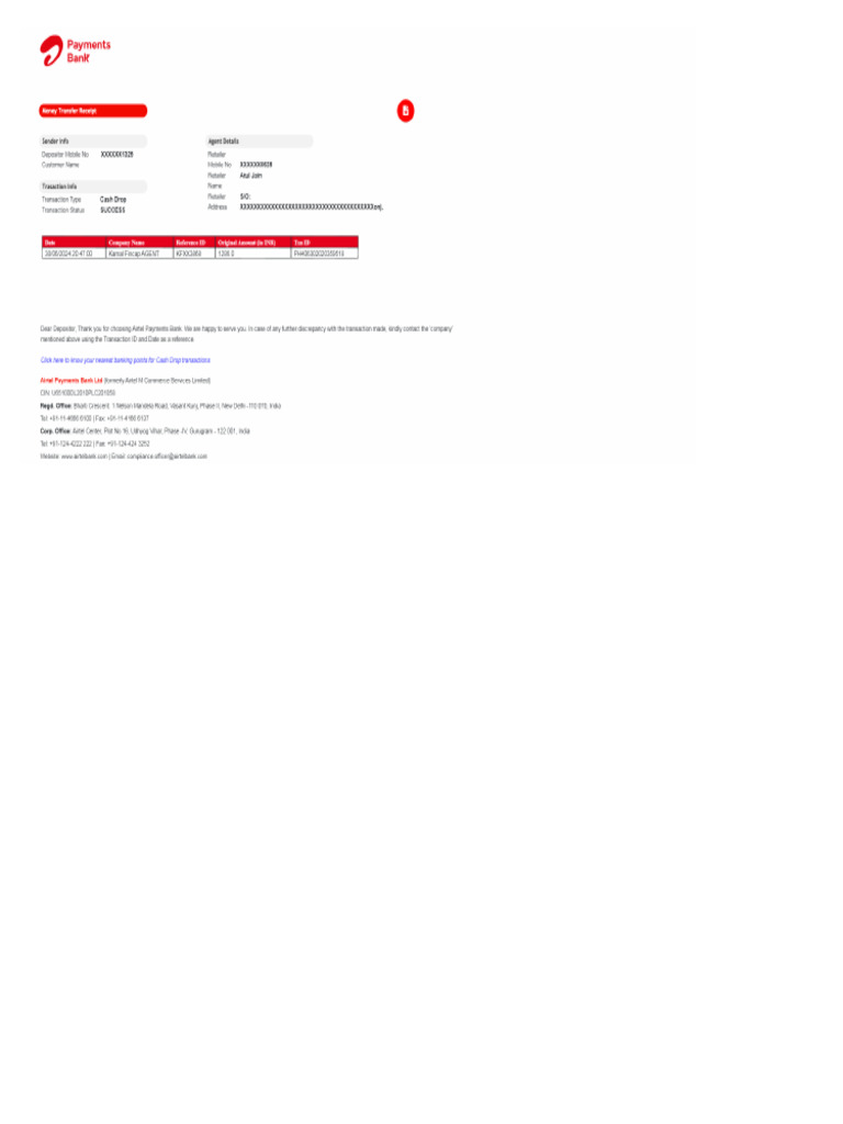 Reciept | PDF