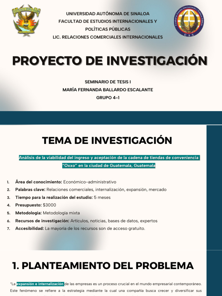 Presentación Proyecto Final | PDF | Guatemala | Metodología de encuesta