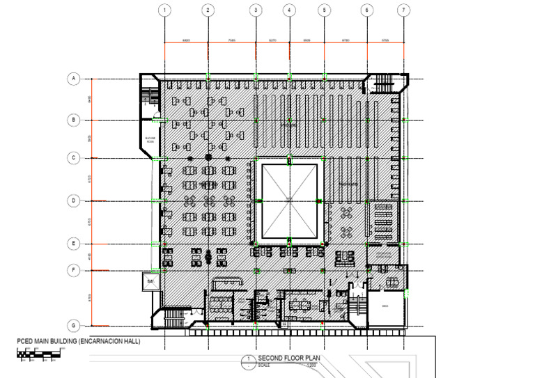 Pced Main Building (Encarnacion Hall) Second Floor Plan: Fire Exit | PDF
