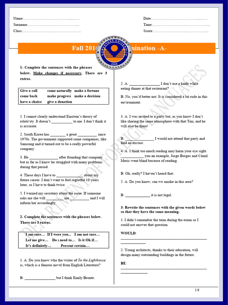 Final A | PDF | Language Arts & Discipline