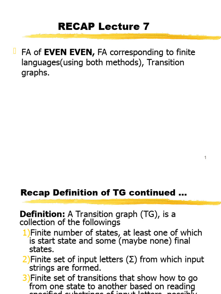 Lesson 08 | PDF | String (Computer Science) | Discrete Mathematics