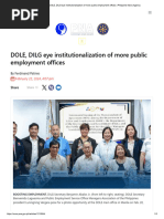 DOLE Department Order 113 Guidelines On The Conduct of Job Fair | PDF ...