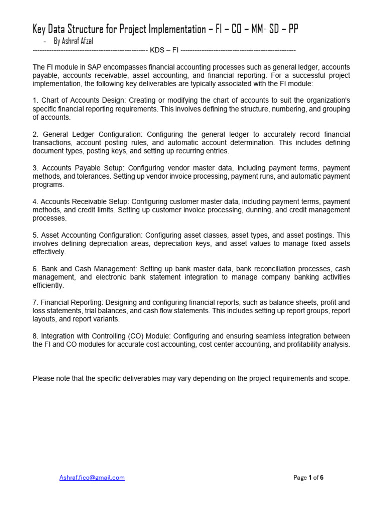 Key Data Structure | PDF | Inventory | Procurement