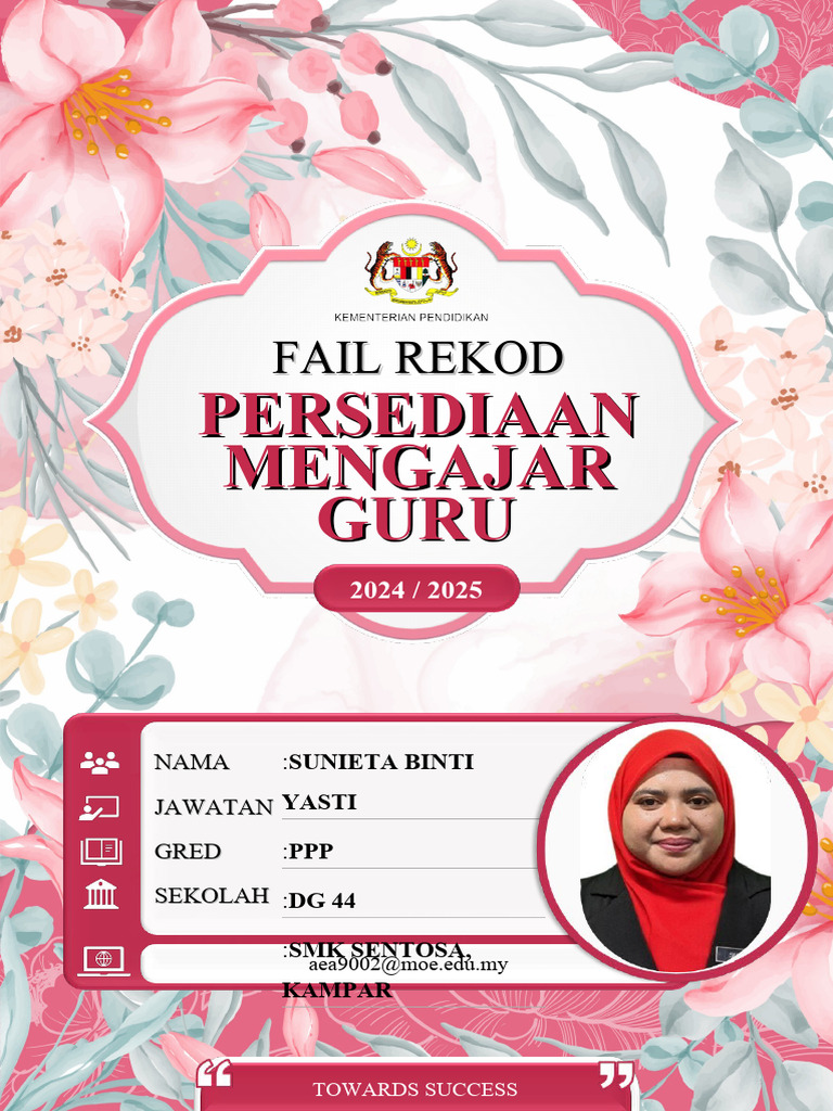 1) Template Fail Persediaan Mengajar Guru 2024 | PDF