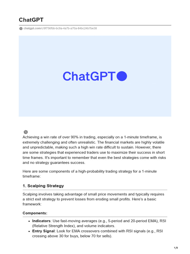 Chat GPT | Download Free PDF | Order (Exchange) | Profit (Economics)