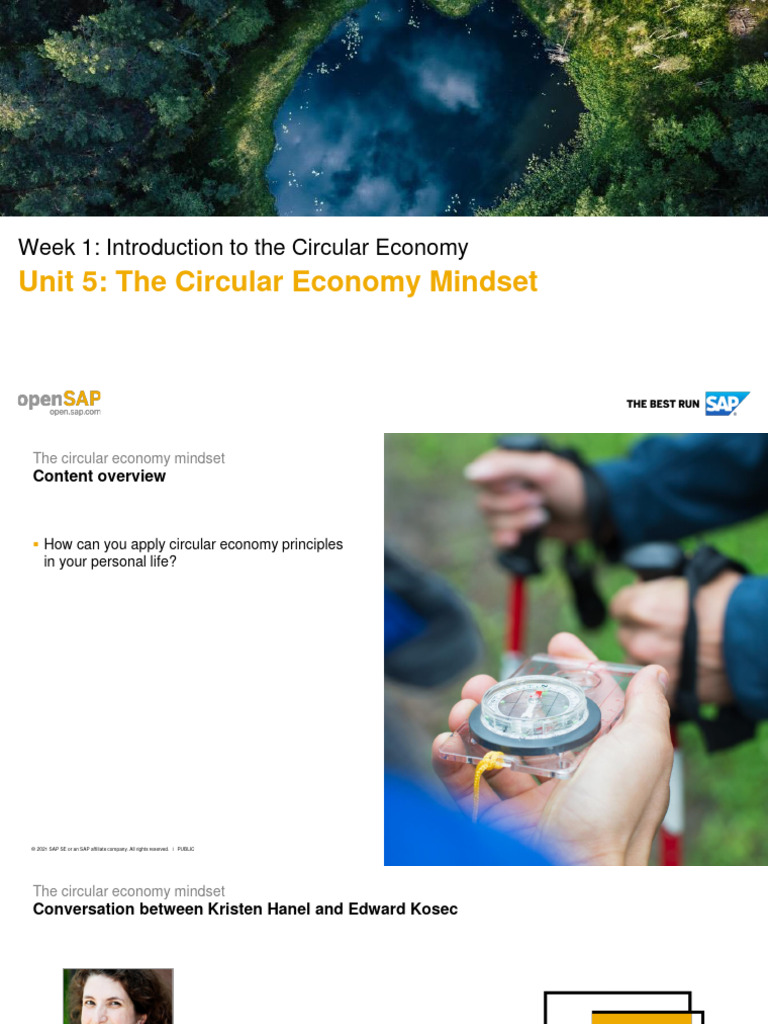 OpenSAP Ce1 Week 01 Unit 05 Mindset Presentation | PDF | Trademark