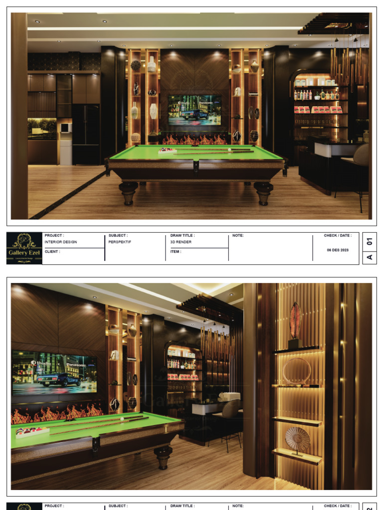 Design Bar & Billiard | PDF | Technology & Engineering