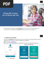 Bài 5 - Hướng dẫn sử dụng Hệ thống TNU eLearning | PDF