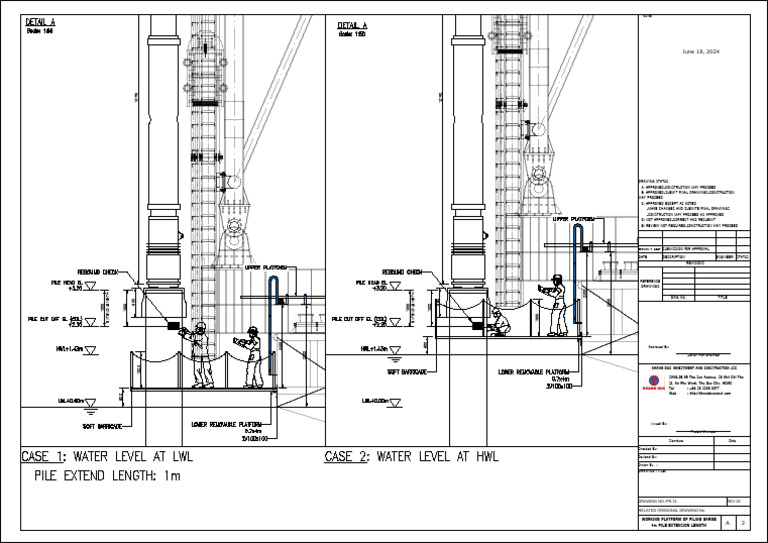 2working Platform of Piling Barge | PDF