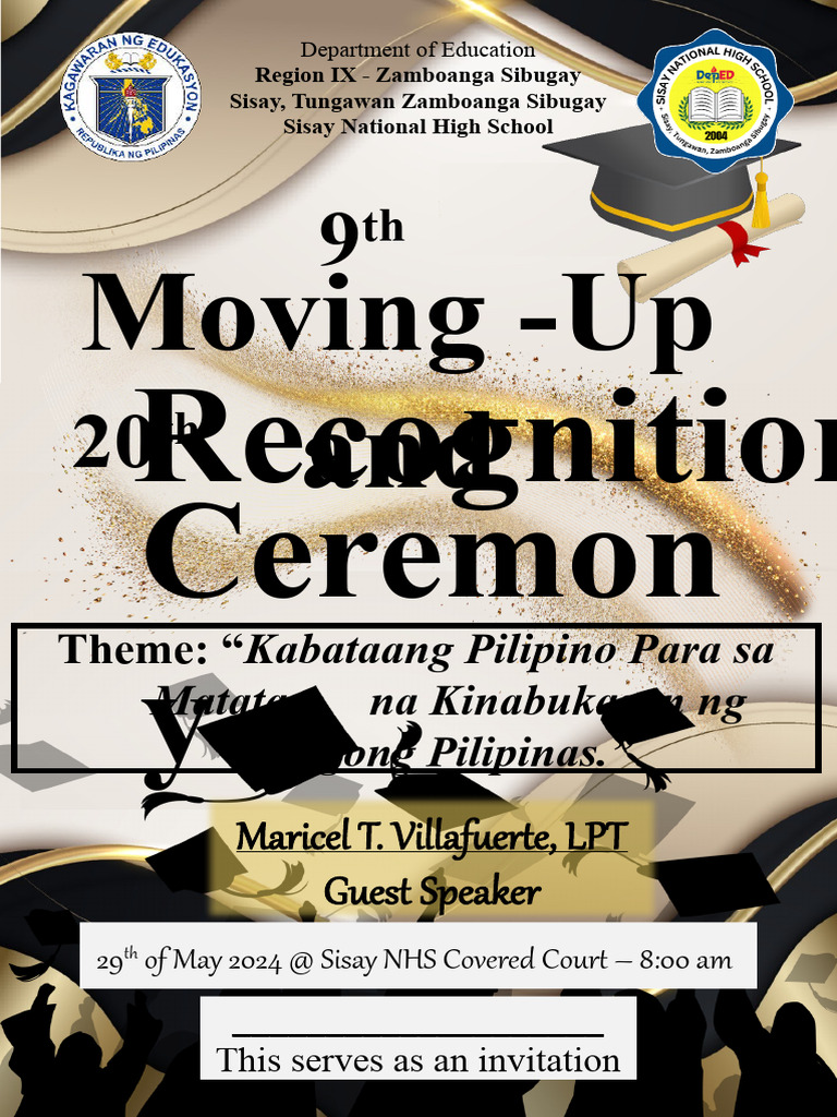 Moving-Up and Recognition Ceremony 2024 | PDF