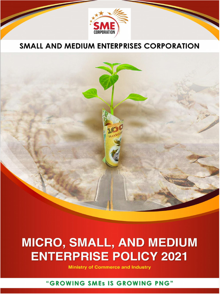 MSME Policy Framework 2021 Overview | PDF | Small And Medium Sized ...
