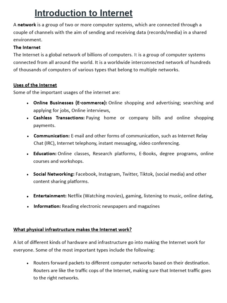 Internet 1 Pdf World Wide Web Internet And Web