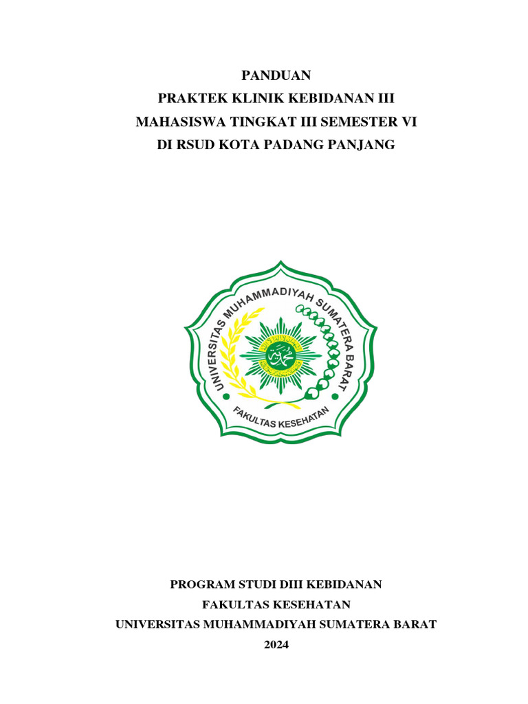 Panduan PKK 3 PP 2024 | PDF