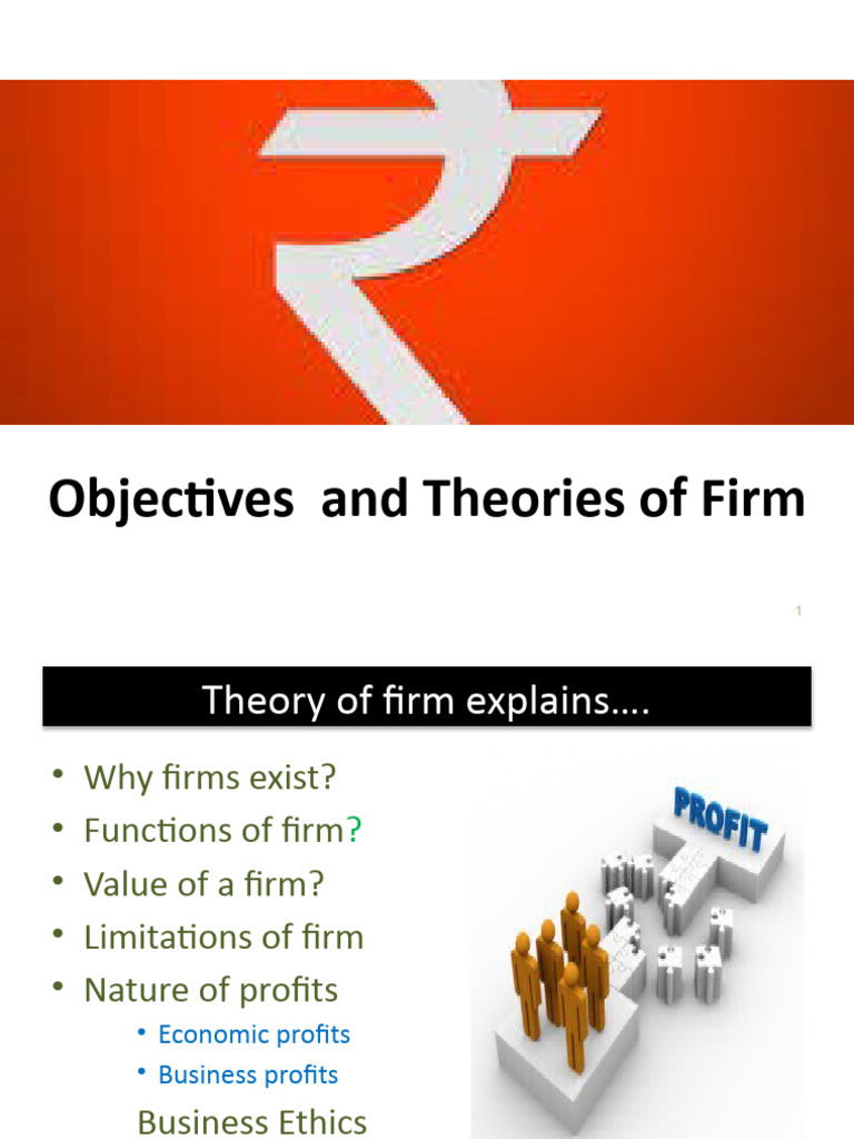 Theory of Firm - YKK - PPT | PDF | Stocks | Business