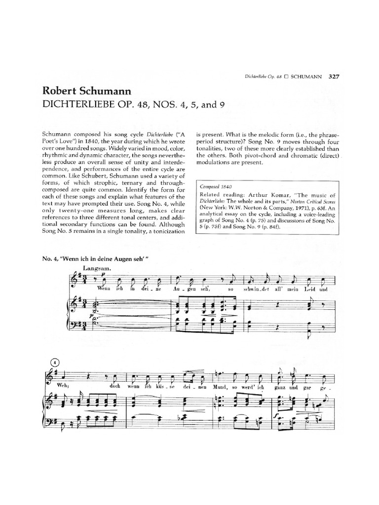 Schumann Op 48 | PDF