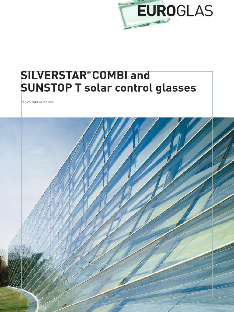SILVERSTAR COMBI and SUNSTOP T Solar Control Engl | PDF | Building Insulation | Glasses