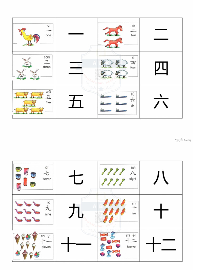 1.4. Easy Steps To Chinese For Kids 1a - Flashcard Mark | PDF