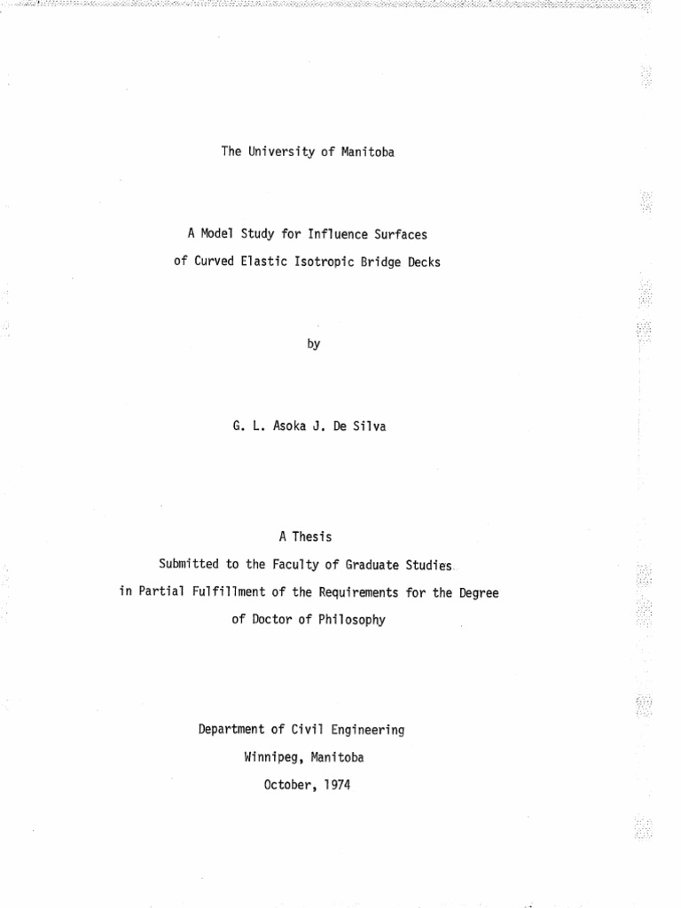 Influence Surfaces of Curved Bridge Decks | PDF