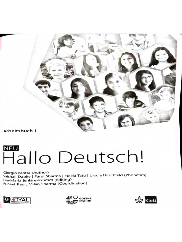 Blue Hallo Deutsch A1 Arbeitsbuch | PDF