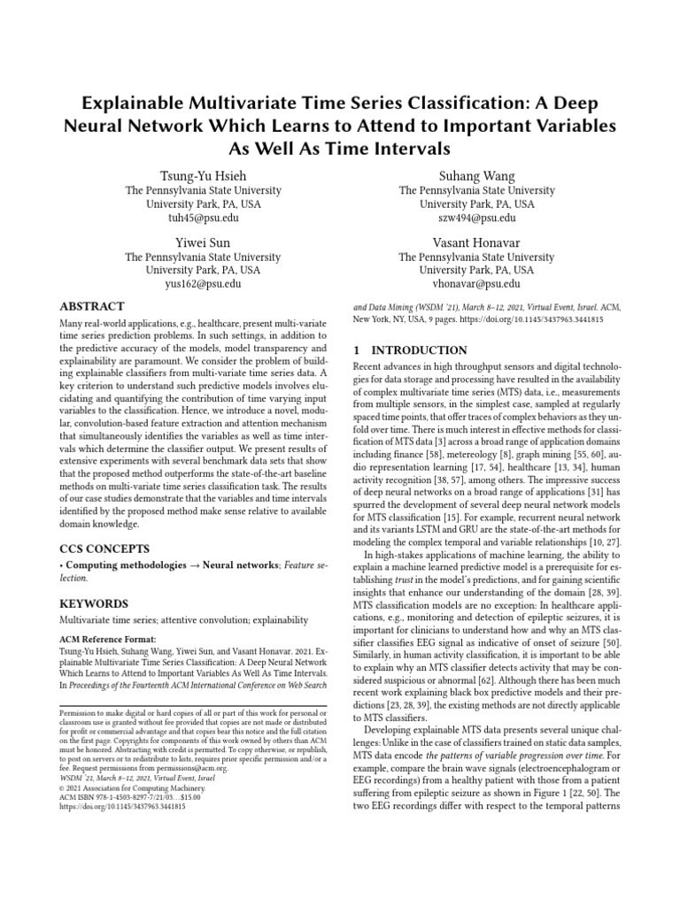 LAXCAT | PDF | Time Series | Statistical Classification