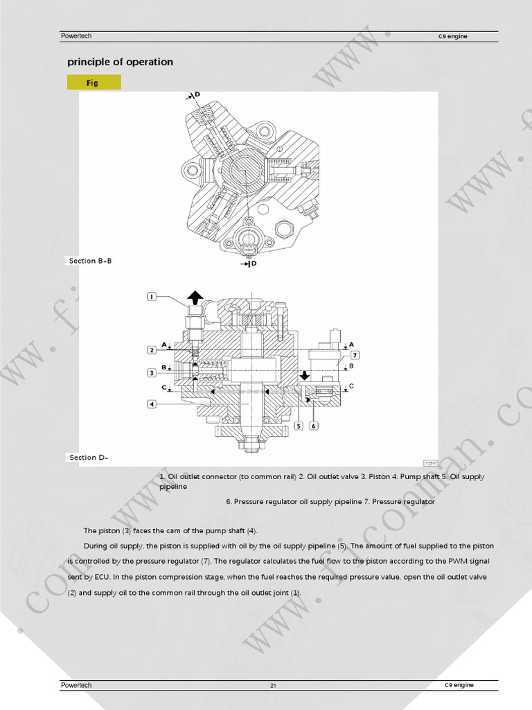 FPT CURSOR9 Engine Maintenance Manual C | PDF | Diesel Engine | Fuel ...