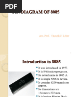 Pin Diagram of 8085 Microprocessor | PDF | Input/Output | Computing