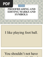 Copy Reading Symbols | PDF | Language Arts & Discipline