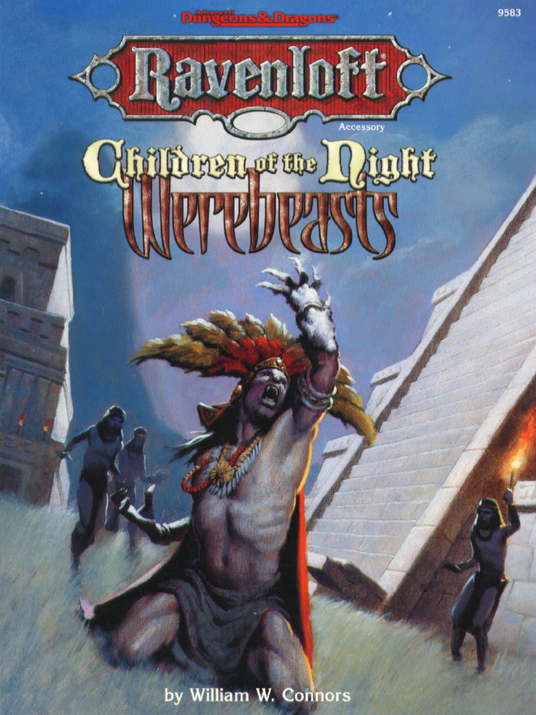ADnD Ravenloft Children of The Night - Werebeasts | PDF