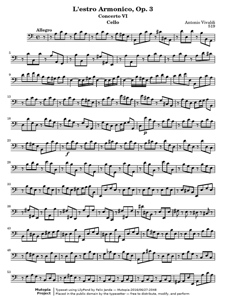 Cello A4 | PDF