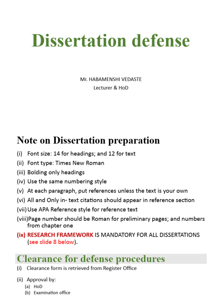 Dissertation Defense | PDF | Thesis | Science