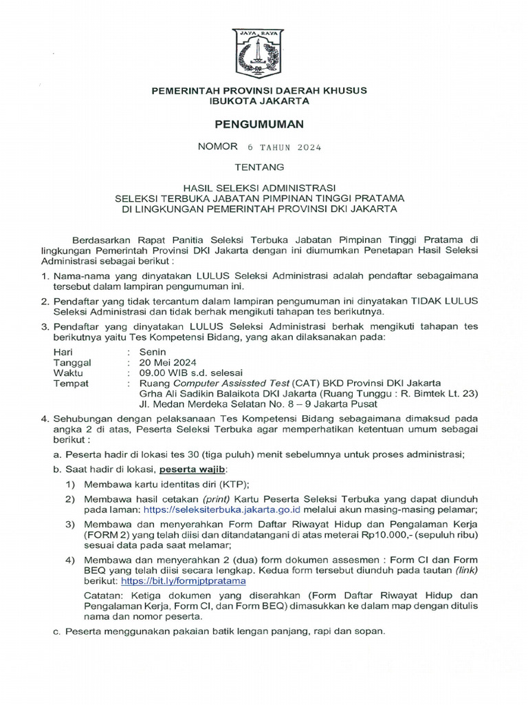 Peng Dki 6 Tahun 2024 | PDF